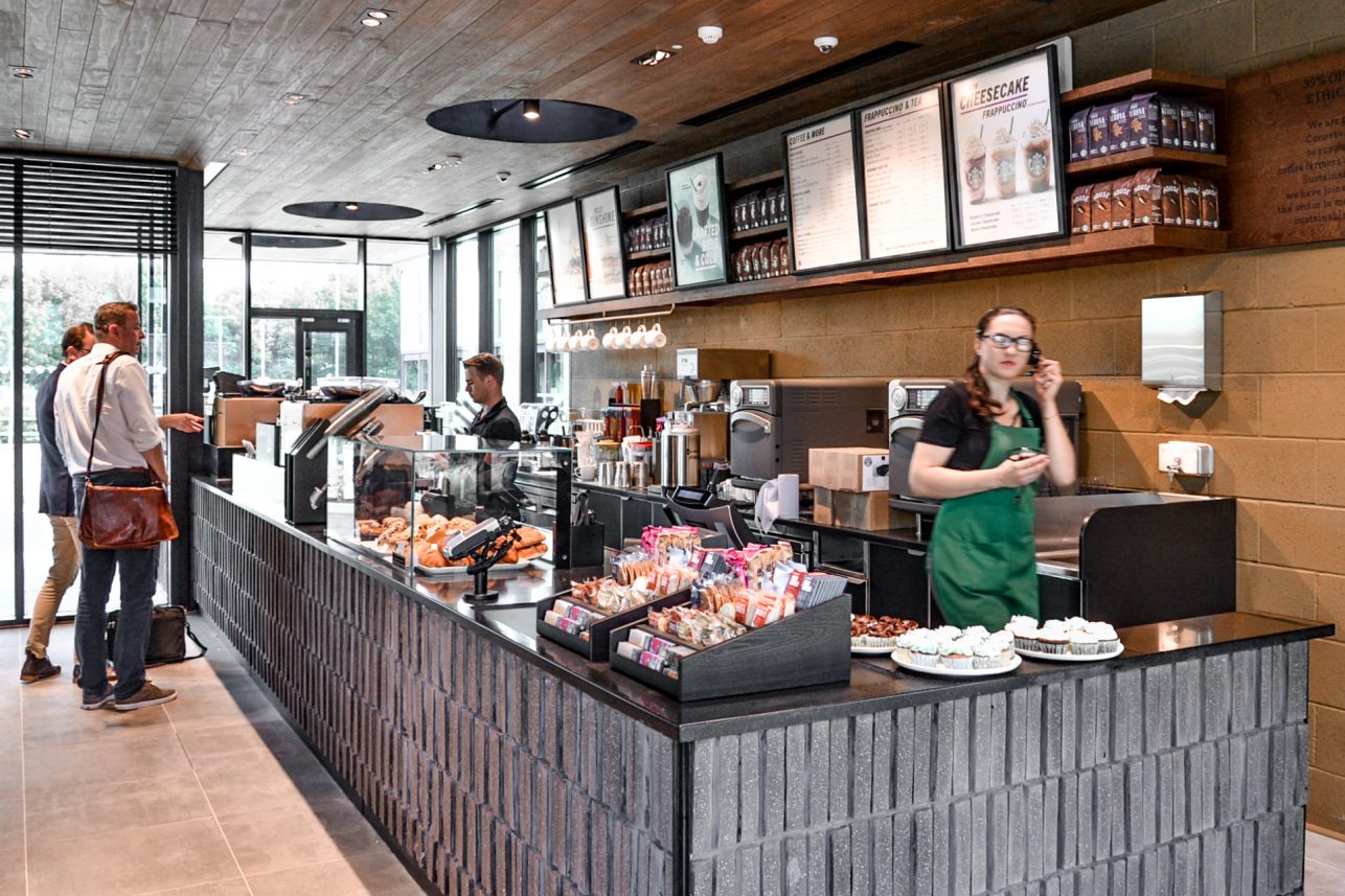 Waste, Coffee & Bricks at Starbucks Drive-Thu - FRONT®