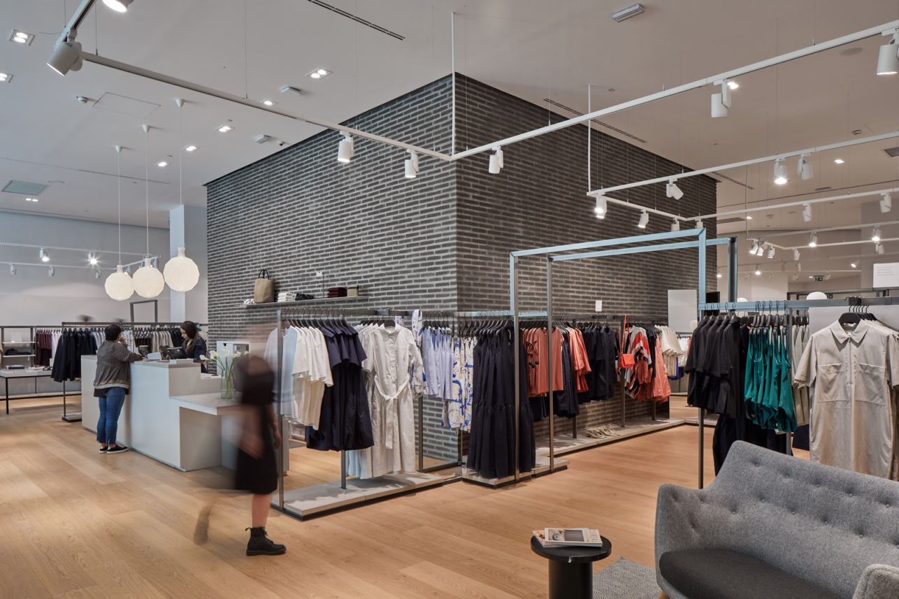 Mushroom Design Walls at COS Store in Luxembourg - FRONT®