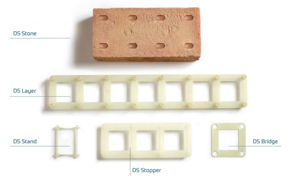 Drystack: Making Demountable Facades with StoneCycling