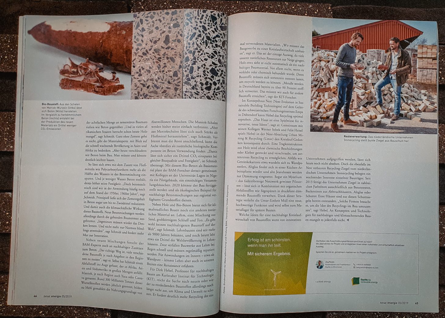 Neue Energie Magazine - More Than Green Facades