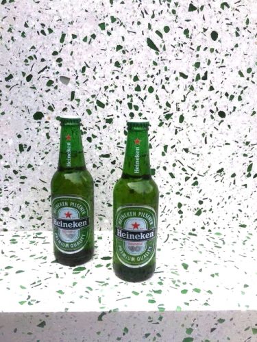 This Bar is Made from Heineken Bottles