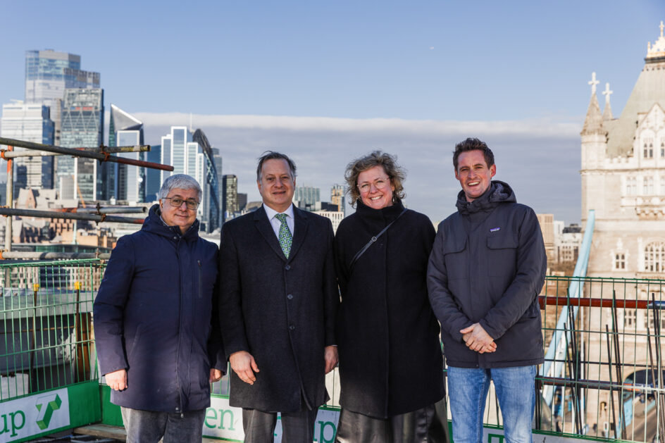 FRONT® Attends TBC.London Topping Out Ceremony