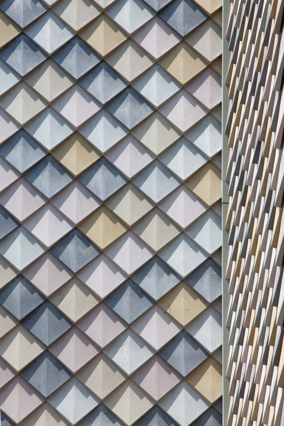 Recycled Pretty Plastic Facade at Howest Campus Bruges