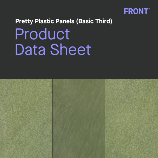 Downloads Centre | FRONT® Materials