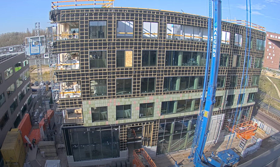 Pretty Plastic Facade at Wageningen Campus - FRONT® Materials